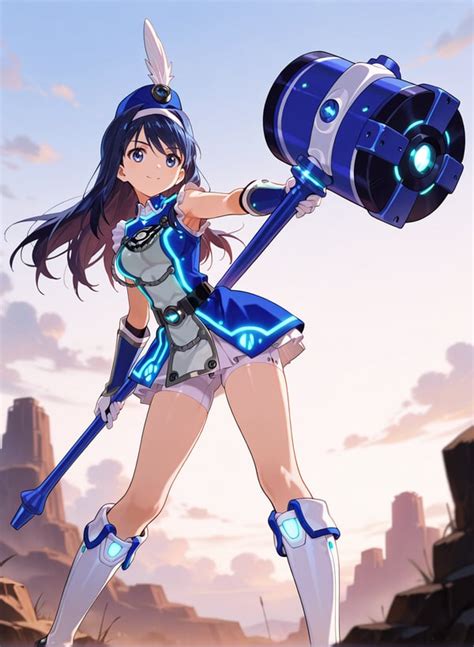 Futaba Aoi Vividred Operation V Image Created By Nokohiro Tensor Art