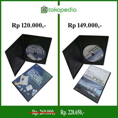 Jual Paket Dvd Belajar Php Dari Dasar Hingga Jadi Fullstack Developer Di Seller Omviral