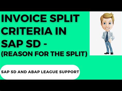 Conditions For Invoice Split In Sap Invoice