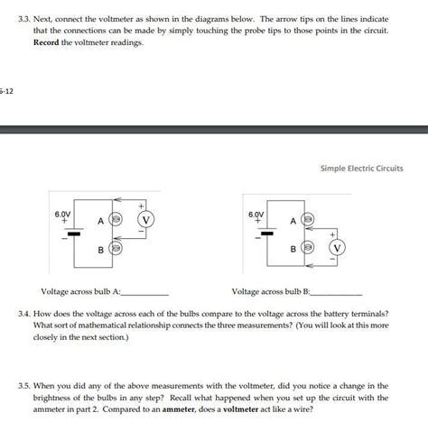 Solved Use Of A Voltmeter A Voltmeter Is Used To Measure Chegg Com