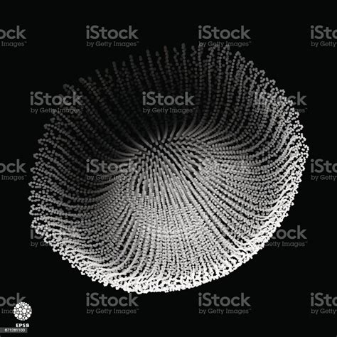 Abstract Futuristic Design Connection Structure Vector Illustration Stock Illustration