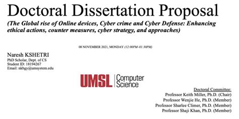 Naresh Kshetri Phd On Linkedin Proposal Research Ethics Blockchain Cyber Happyday