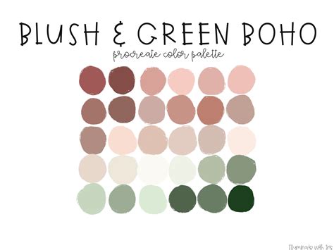Blush Color Palette