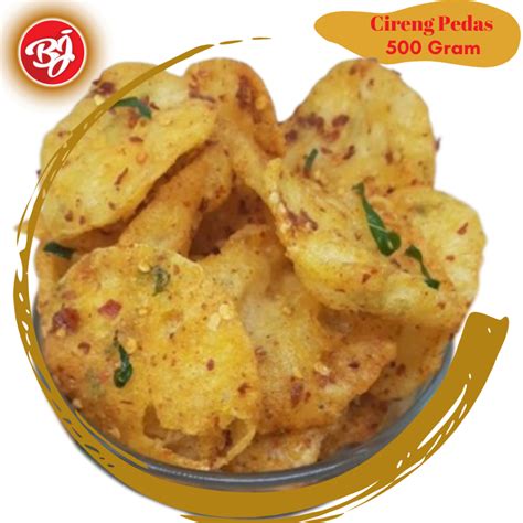 Jual Keripik Cireng Pedas Keripik Cireng Keripik Cireng Pedas Daun Jeruk Gram Shopee