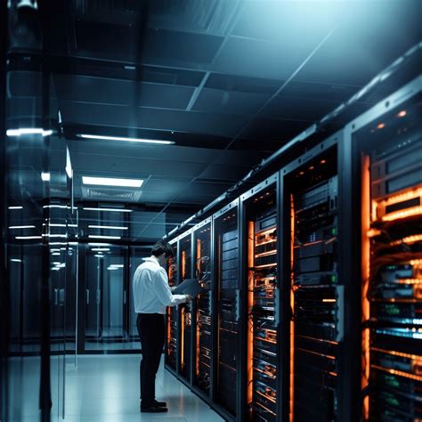 Server Computer Adult Architecture Ai Free Photo Rawpixel