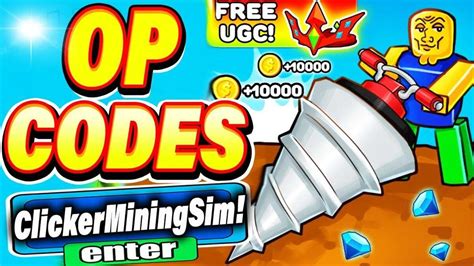 Code Clicker Mining Simulator mới nhất Cách nhập code