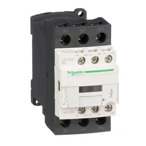 Контактор 25А 3P 1НО+1НЗ 24V DC ≫ Топ Ценa ϟ ELX.bg