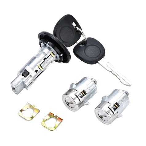 Ignition Switch Lock Cylinder With Pair Front Door Lock Cylinder