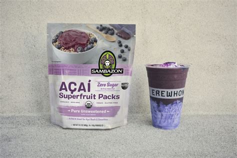 Sambazon Açaí Berry Good Part Of Miranda Kerrs Kora Glow Smoothie Frozen Foods Biz