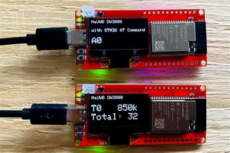 esp32 dw3000 uwb module achieving 500m range