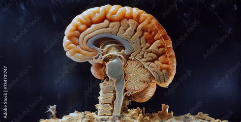 Cross Sectional Diagram Of The Brain Produce A Cross Sectional Diagram