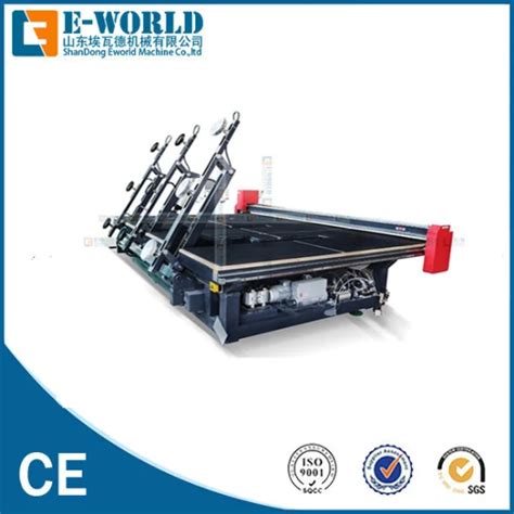 Automatic Glass Cutting Machine With Loading Arm And Breaking Table