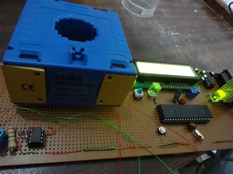 Pic Current Transformer With Pic16f877a Electrical Engineering