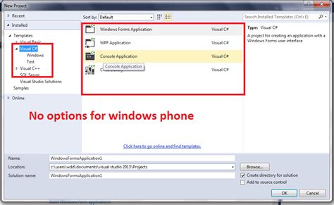 C How To Get Started With Windows Phone SDK Stack Overflow