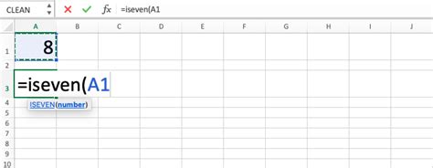 Iseven Excel Formula Compute Expert