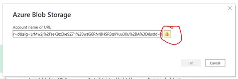 Solved Need Help To Connect To A Azure Blob Storage Using