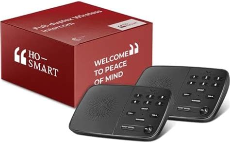 Home Two Way Intercom Doorphone One To One Wireless Audio Home Office Linerphone