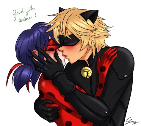 Ladybug Kissing Cat Noir Wallpapers Wallpaper Cave