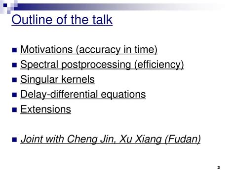 ppt spectral methods for initial value problems and integral