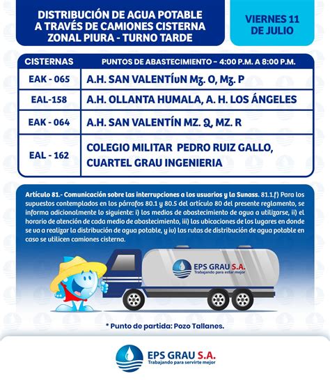 Eps Epsgrauinforma 𝐑𝐞𝐜𝐨𝐫𝐫𝐢𝐝𝐨 𝐝𝐞 𝐥𝐚𝐬 𝐜𝐢𝐬𝐭𝐞𝐫𝐧𝐚𝐬 🚍 📌comunicamos A Nuestros Usuarios De Piura Y