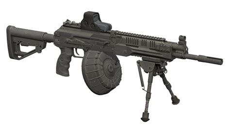 Second Life Marketplace Full Perm Pack Tactical Rpk 16 Light Machine