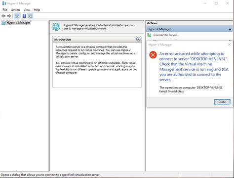 hyper v virtualization setup and use in windows 10 page 19