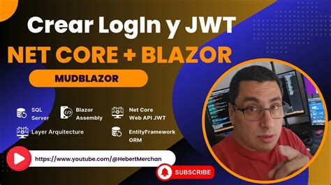 4 Net Core Blazor Login Jwt Youtube