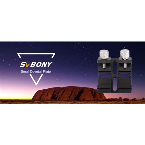 Svbony Small Dovetail Plate With Locking Screw Quick Connect Finderscope Guide Scope Adapter