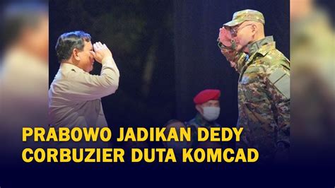 Hormat Deddy Corbuzier pada Menhan Prabowo, Jadi Duta Komponen Cadangan? - YouTube