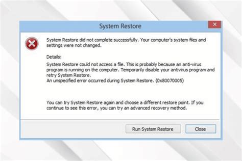 Fix Restore Point Not Working In Windows 10 TechCult