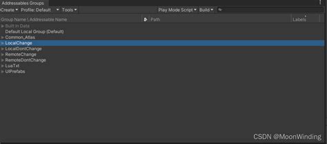 Unity Addressable系统及其xlua脚本热更新全过程详细解析（ ）addressableslua Csdn博客