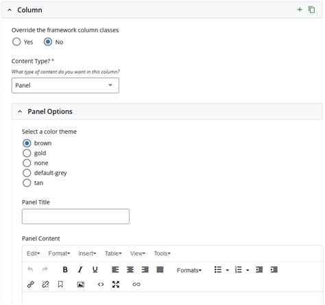 Panel Component Southwest Minnesota State University