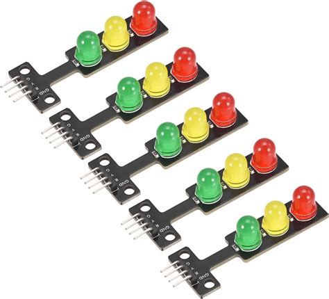 Mini Traffic Light Display Module Led Traffic Light Module Dc 5v For