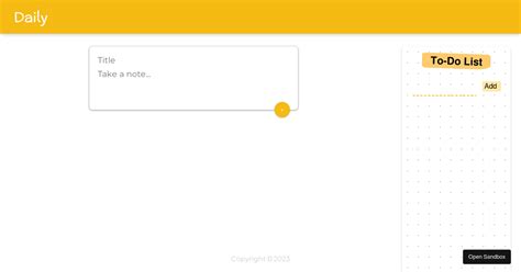 React Final Codesandbox