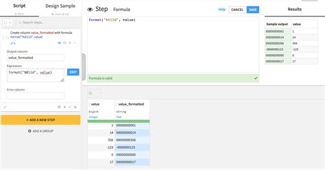 How To Pad A Number With Leading Zeros — Dataiku Community