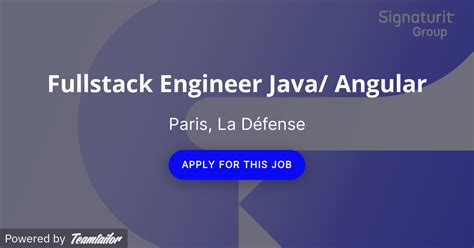 Fullstack Engineer Java Angular Signaturit Group