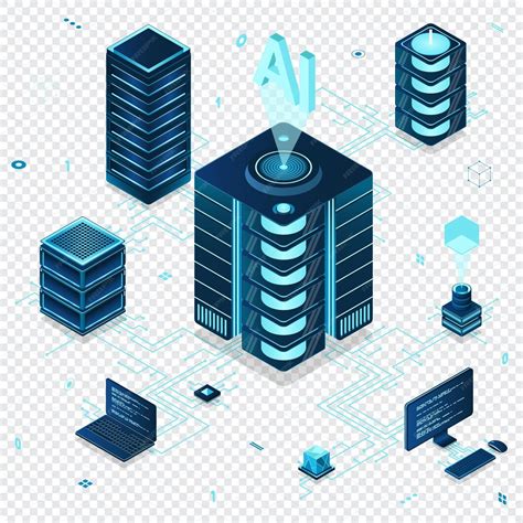 Premium Vector Isometric Artificial Intelligence Technology Isometric