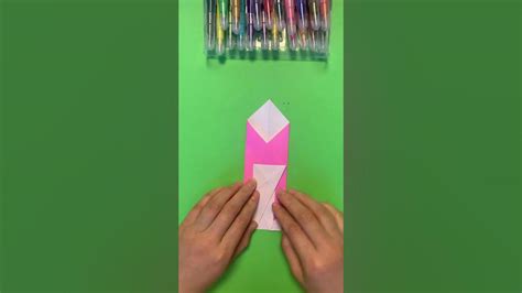 색종이 한장으로 쉬운 토끼 용돈 봉투 종이접기easy Origami Shorts Youtube