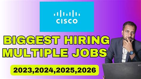 Cisco OFF Campus Hiring Announced For Batch Salary LPA YouTube
