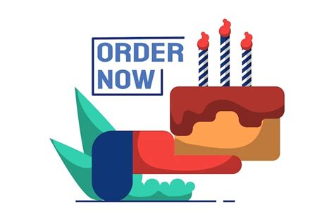 Premium Vector Sleek And Modern Online Order Flat Illustration For Web And Advertising Perfect