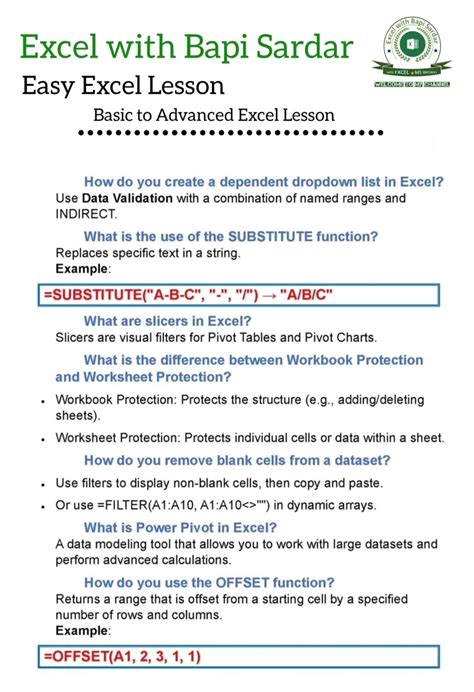 Learn Basic To Advanced Excel Tricks 📂 Save This Post For Future