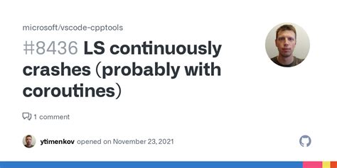Ls Continuously Crashes Probably With Coroutines · Issue 8436