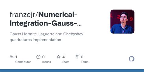 Github Franzejrnumerical Integration Gauss Quadratures Gauss