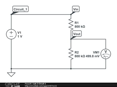 Lab Circuit CircuitLab