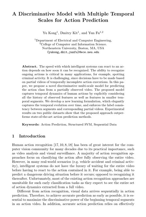 pdf a discriminative model with multiple temporal scales for action