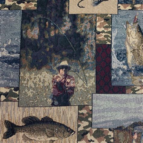 Fishing Fabric Etsy
