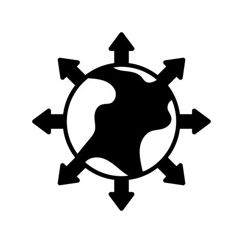 Global Distribution Icon In Vector Logotype Vector Art At Vecteezy