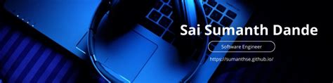 Sai Sumanth Dande Senior Software Developer Expertise In Java