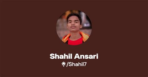 Shahil Ansari Instagram Linktree
