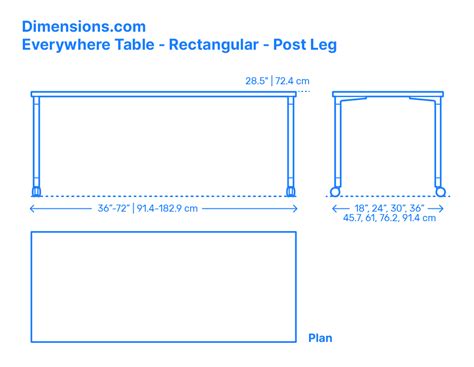 Everywhere Table Round 4 Column Base Dimensions And Drawings